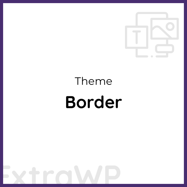 Border » ExtraWP
