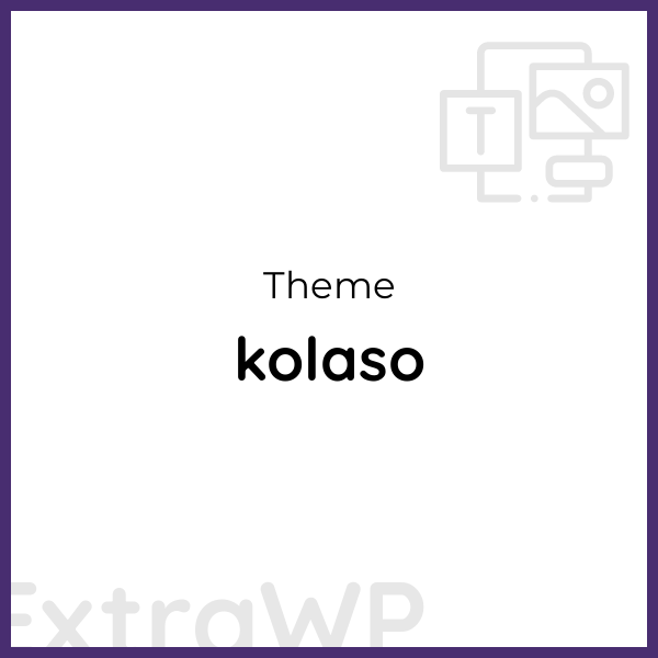 kolaso » ExtraWP
